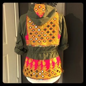 Jackets & Coats | Custom Embellished Military Jacket | Poshmark